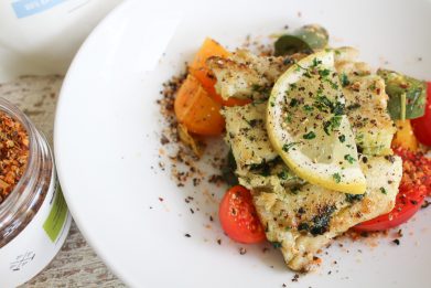 EASY BAKED LEMON COD – Ava Jane Kitchen
