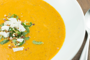 INDIAN SPICED SQUASH SOUP – Ava Jane's Kitchen
